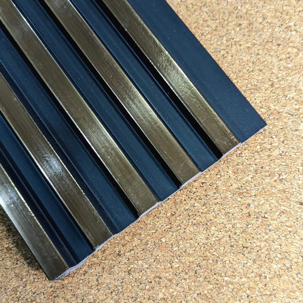 Renovo Solid PVC Wall Panels IW-129 Rose Gold - Zebra.pk