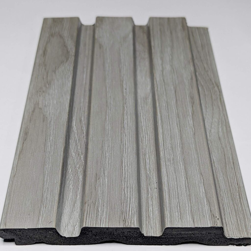 Renovo Solid PVC Wall Panels IW-138 Classic Grey Wood - Zebra.pk