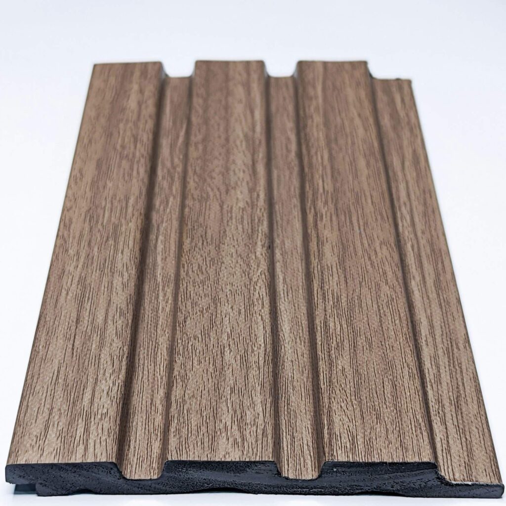 Renovo Solid PVC Wall Panels IW-140 Golden Oak Wood - Zebra.pk