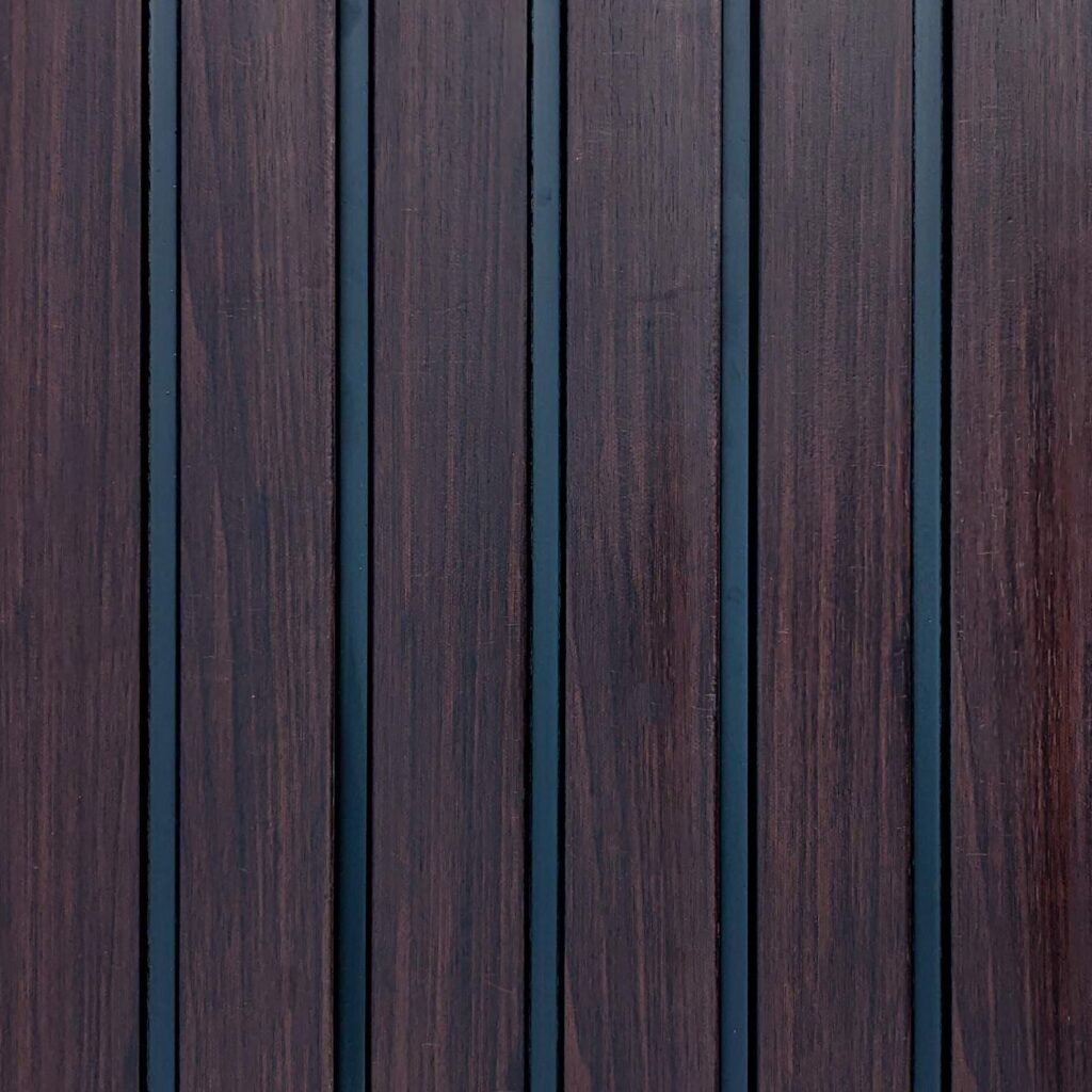Renovo Solid PVC Wall Panels IW-118 Ebony Wood - Zebra.pk