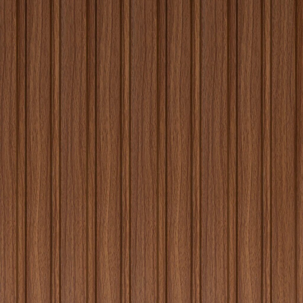 Renovo Solid PVC Wall Panels IW-135 Teak Wood - Zebra.pk