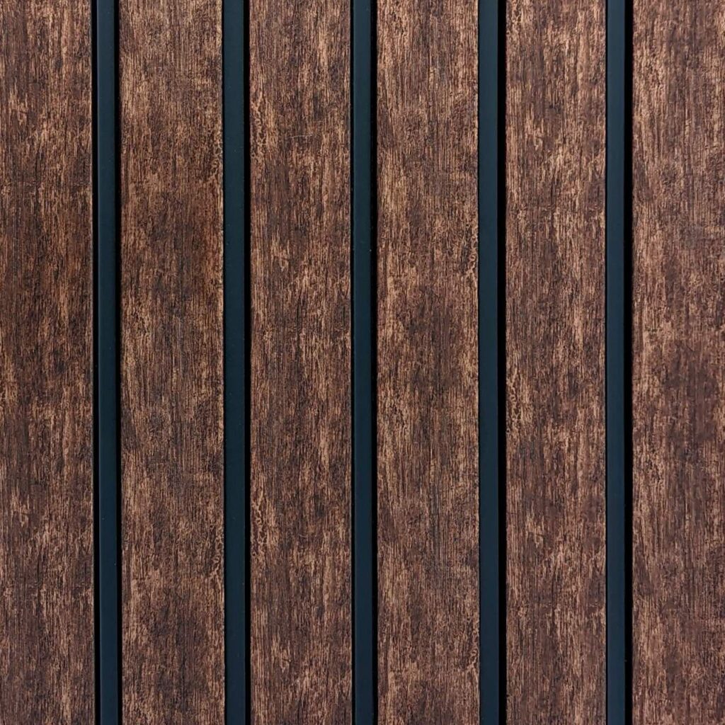 Renovo Solid PVC Wall Panels IW-123 Copper Leafing - Zebra.pk