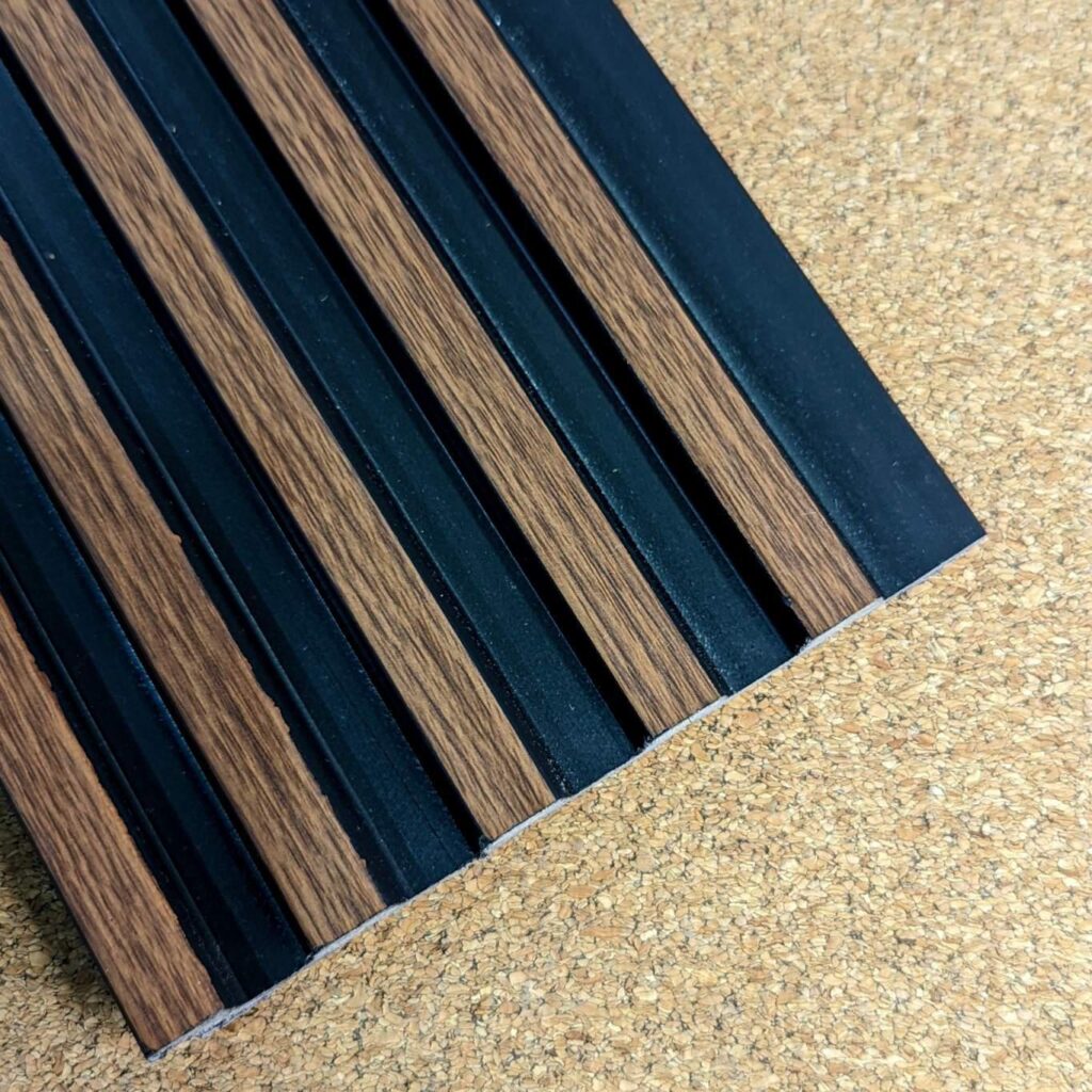 Renovo Solid PVC Wall Panels IW-125 Kona Brown - Zebra.pk